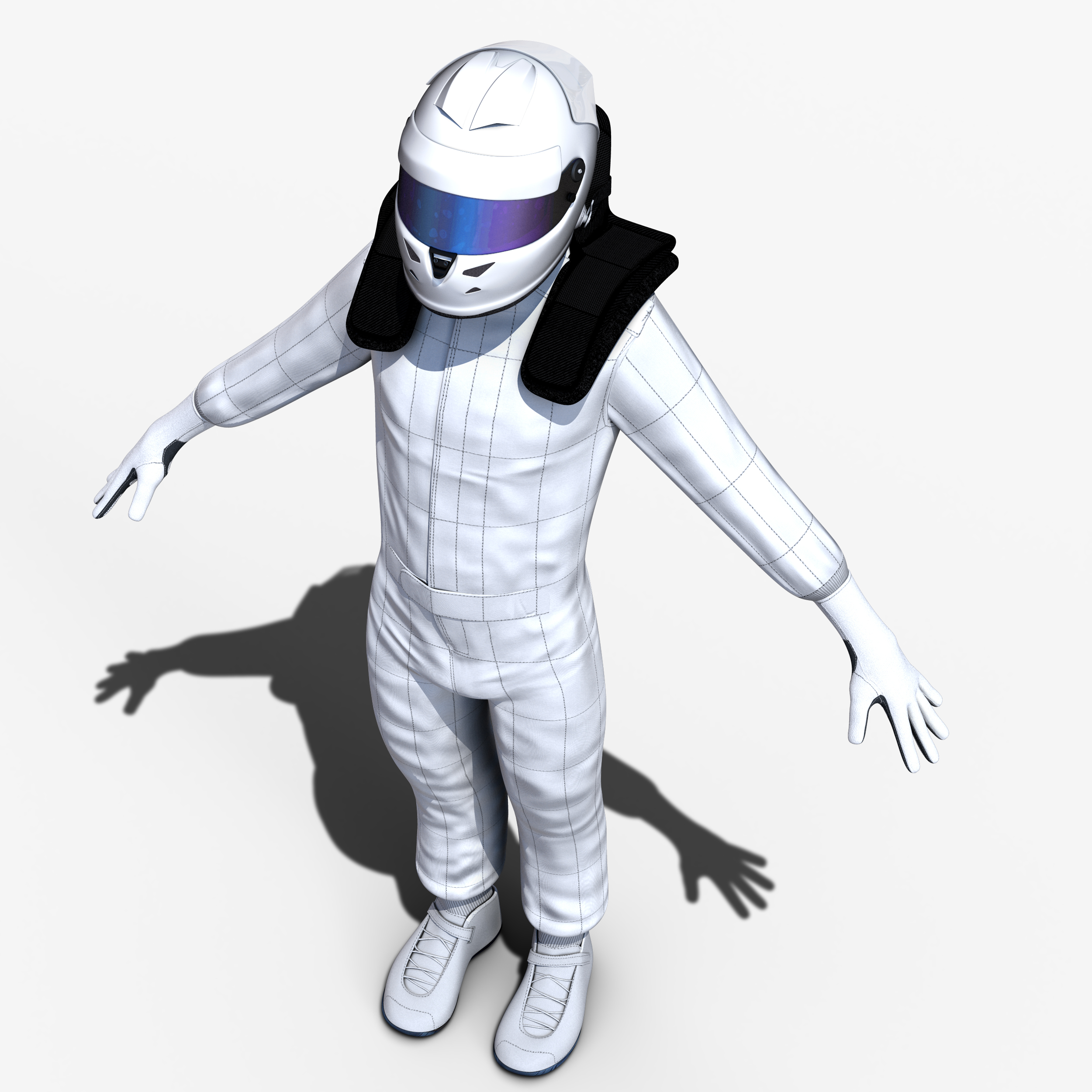 Driver 3D Model – Buy Driver 3D Model | FlatPyramid