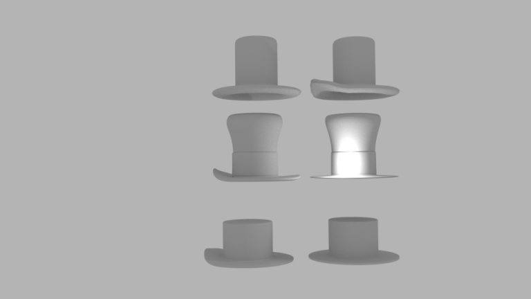 USA Hat Pack 3D Model - FlatPyramid