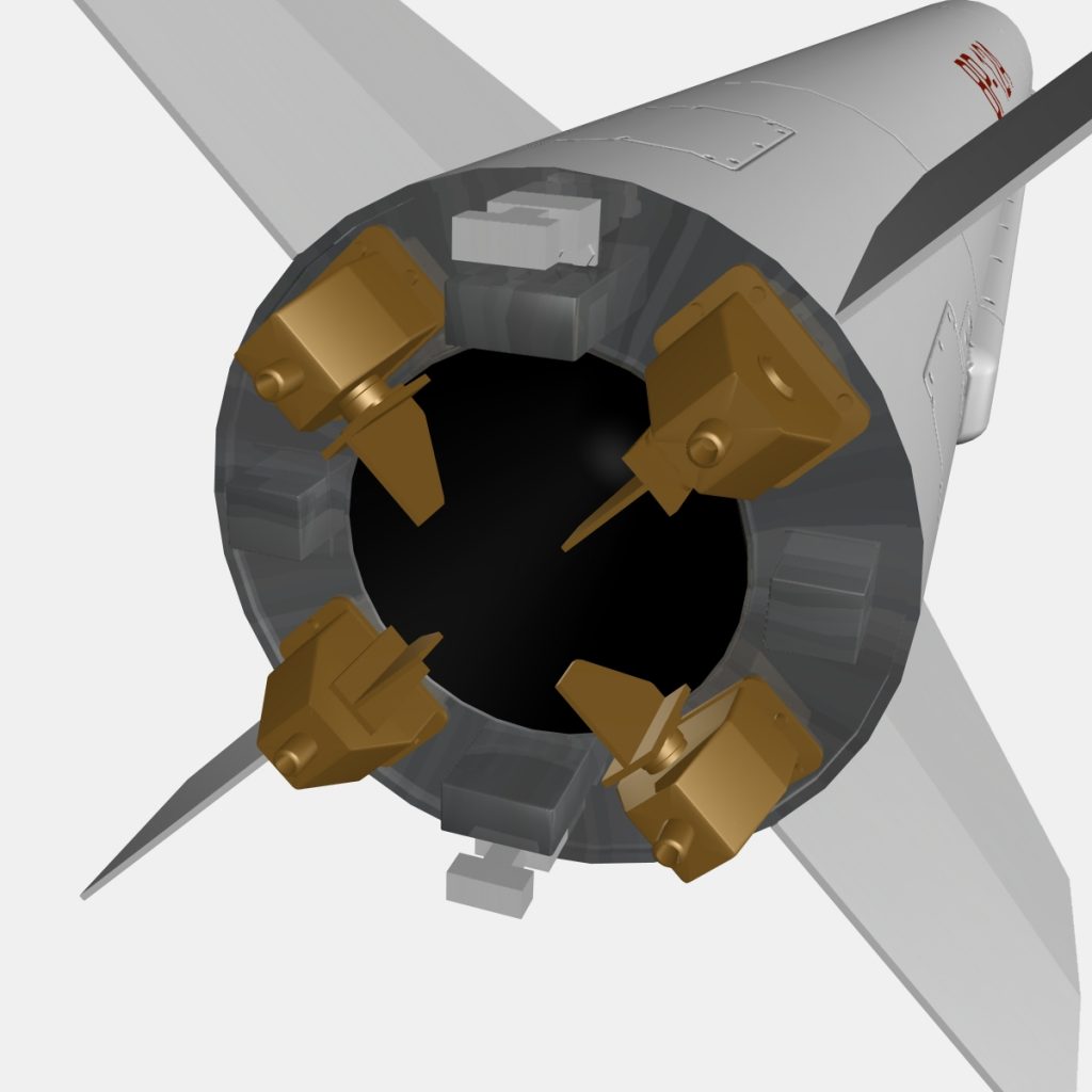 BP-12A Missile 3D Model - FlatPyramid