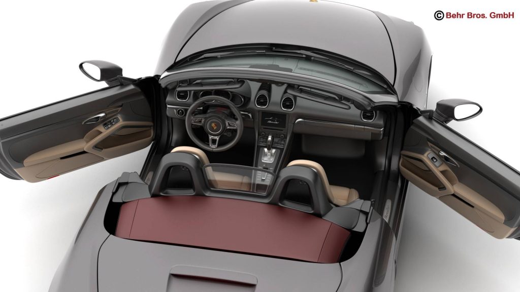 Porsche 718 Boxster 2017 3D Model - FlatPyramid