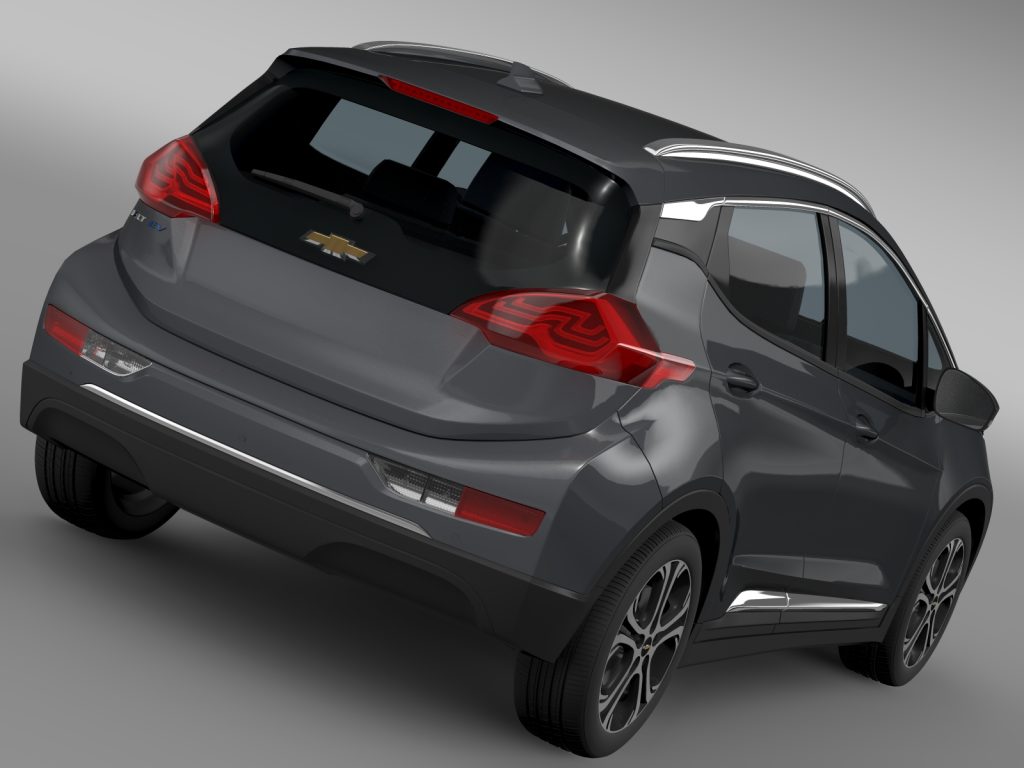 Chevrolet Bolt EV 2017 3D Model - FlatPyramid