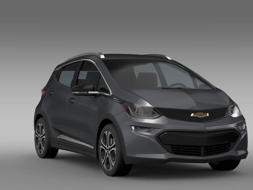 Chevrolet Bolt EV 2017 3D Model - FlatPyramid