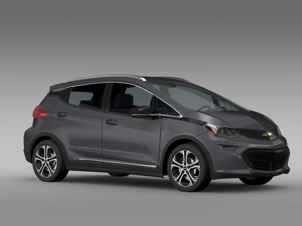 Chevrolet Bolt EV 2017 3D Model - FlatPyramid