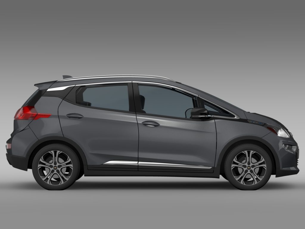 Chevrolet Bolt EV 2017 3D Model - FlatPyramid