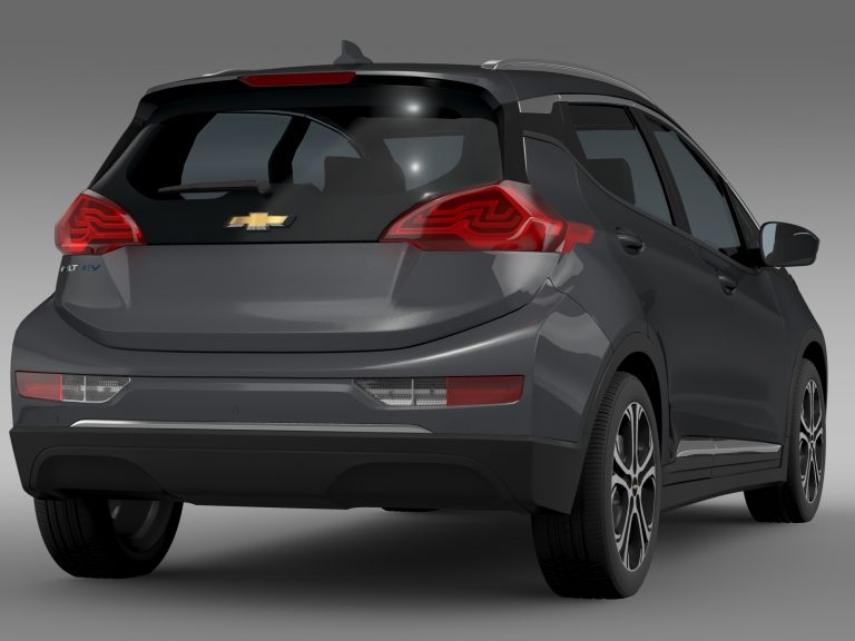 Chevrolet Bolt EV 2017 3D Model - FlatPyramid