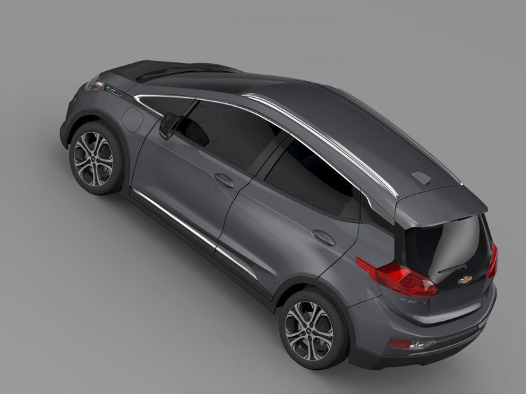 Chevrolet Bolt EV 2017 3D Model - FlatPyramid