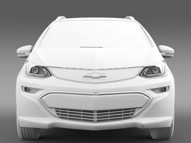 Chevrolet Bolt EV 2017 3D Model - FlatPyramid