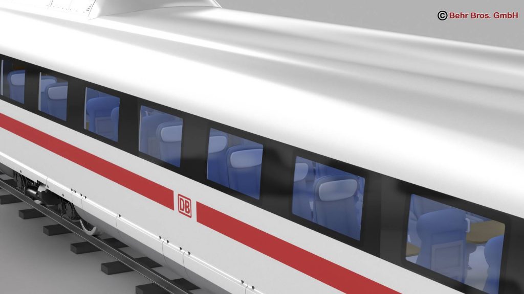 ICE 3 BR407 3D Model - FlatPyramid