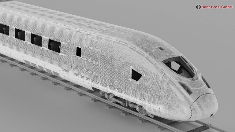 ICE 3 BR407 3D Model - FlatPyramid