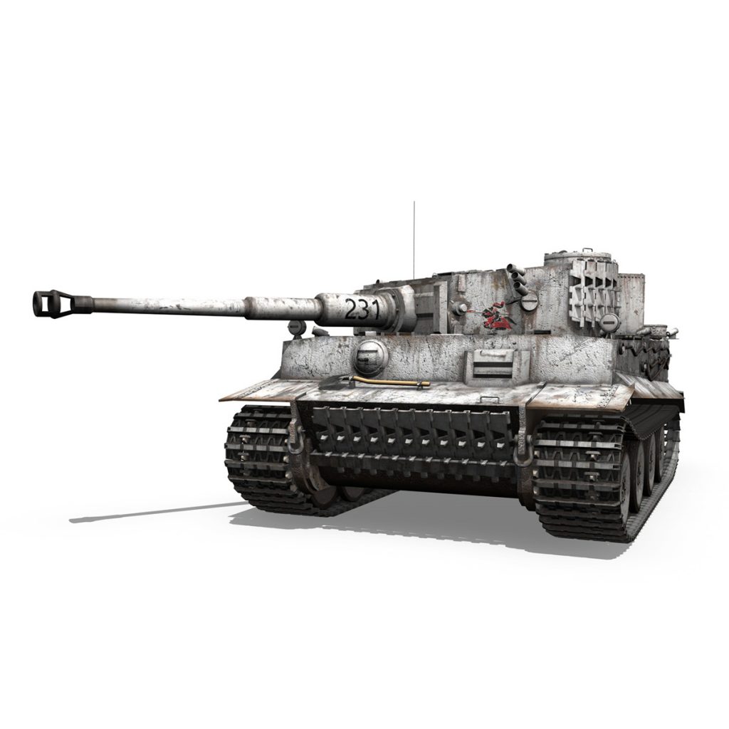 Panzer VI - Tiger - 231 - Early Production 3D Model - FlatPyramid