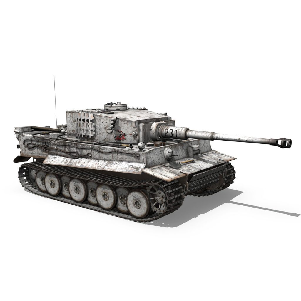 Panzer VI - Tiger - 231 - Early Production 3D Model - FlatPyramid