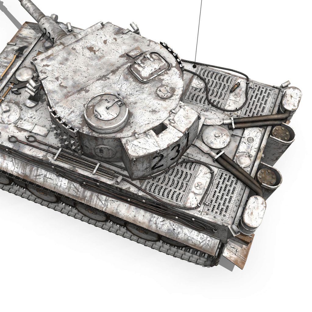 Panzer VI - Tiger - 231 - Early Production 3D Model - FlatPyramid