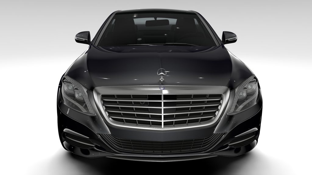 Mercedes Benz S 300 BlueTec Hybrid W222 2016 3D Model - FlatPyramid