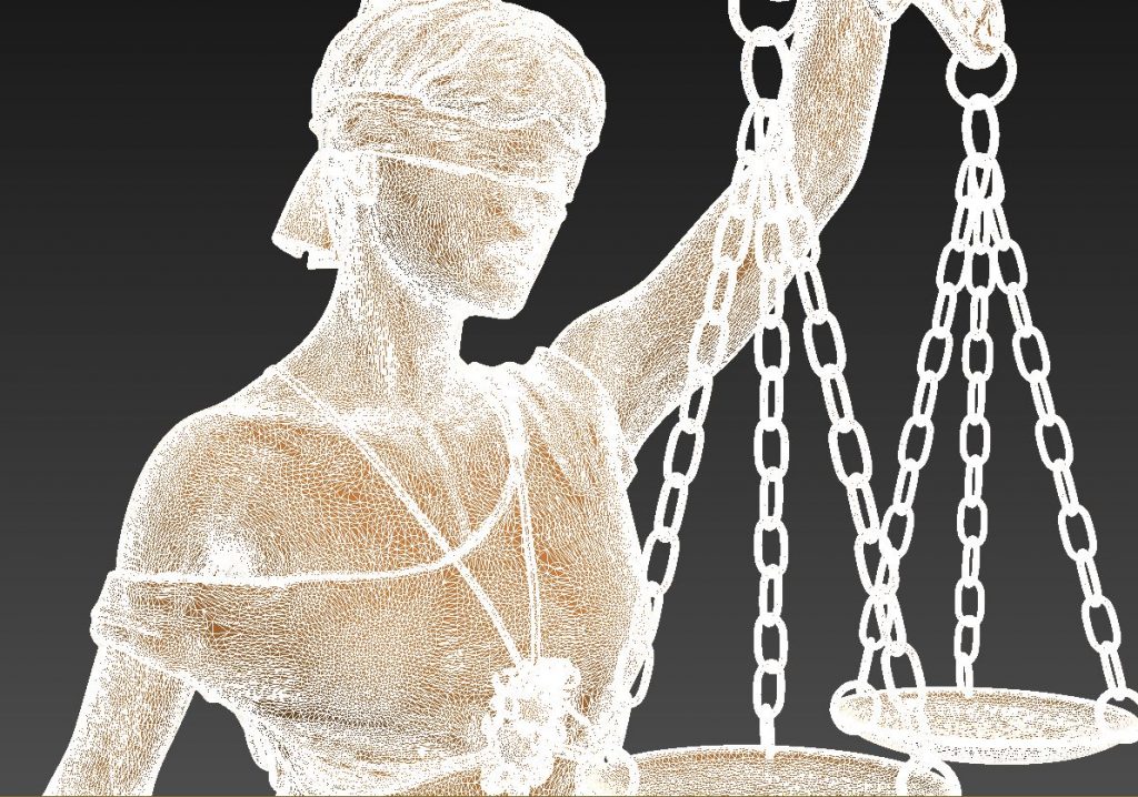 Statue Themis 3D Model - FlatPyramid