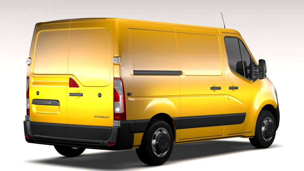 Renault Master L1H1 Van 2017 3D Model - FlatPyramid