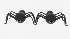 Cartoon Spider 3D Model - FlatPyramid