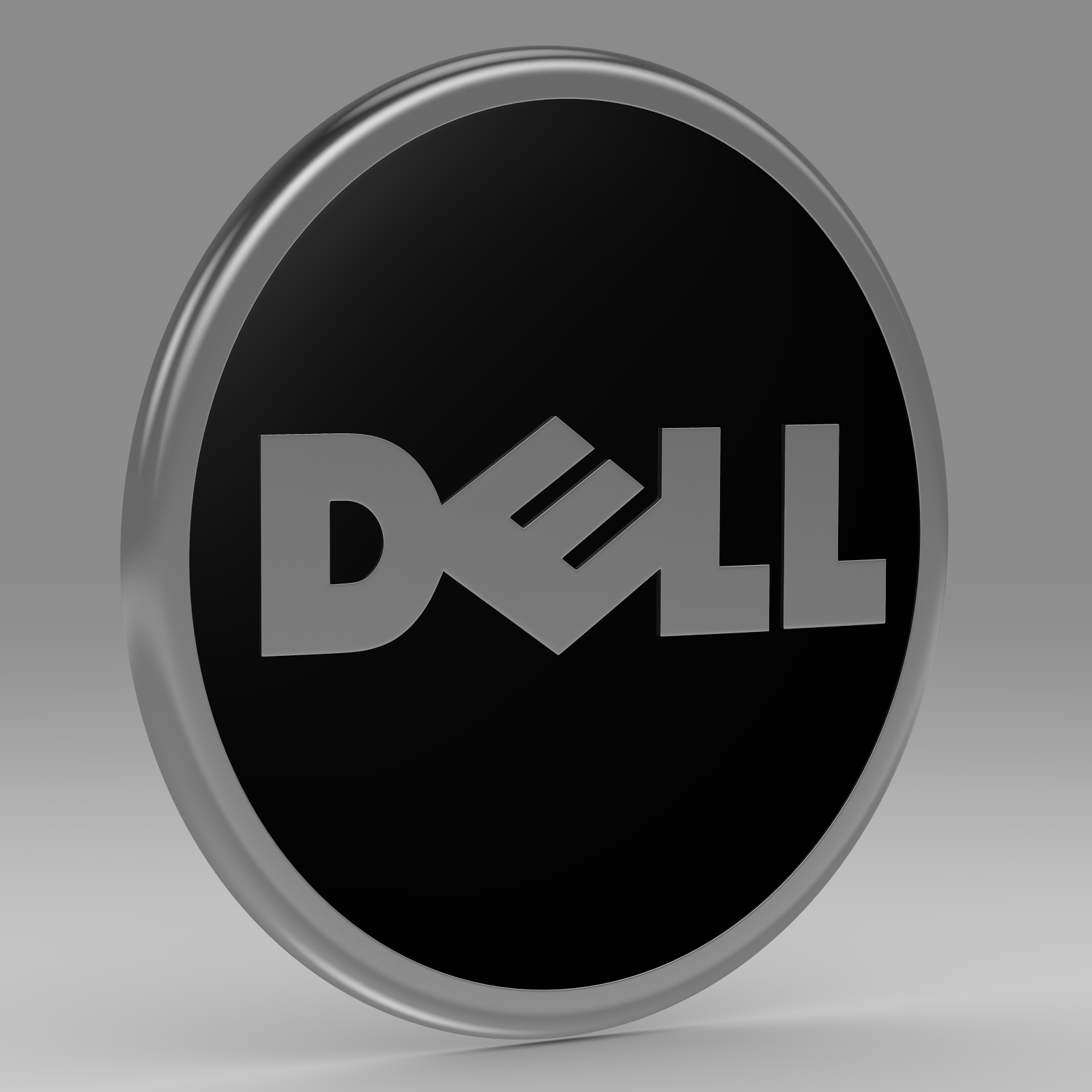 Dell logo 3D Model – Buy Dell logo 3D Model | FlatPyramid