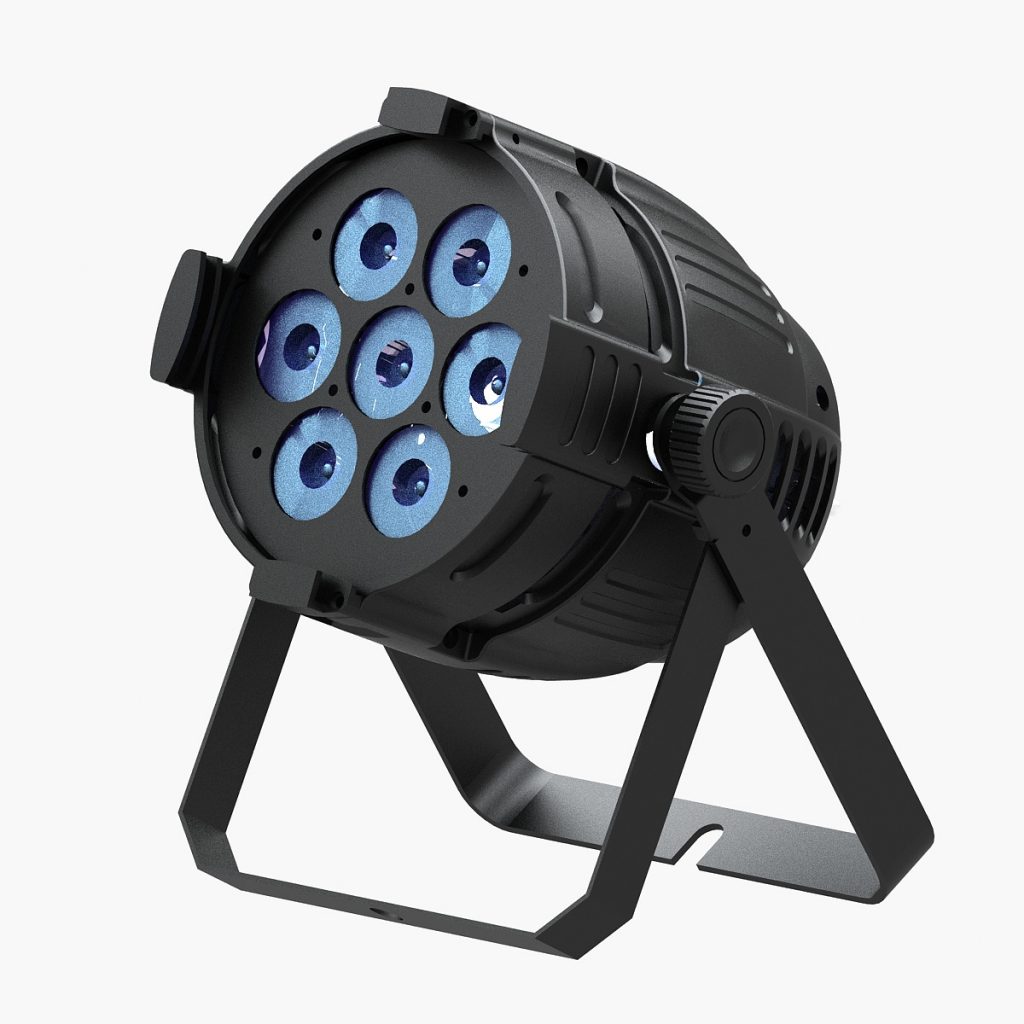 Stage Light 1 3D Model - FlatPyramid