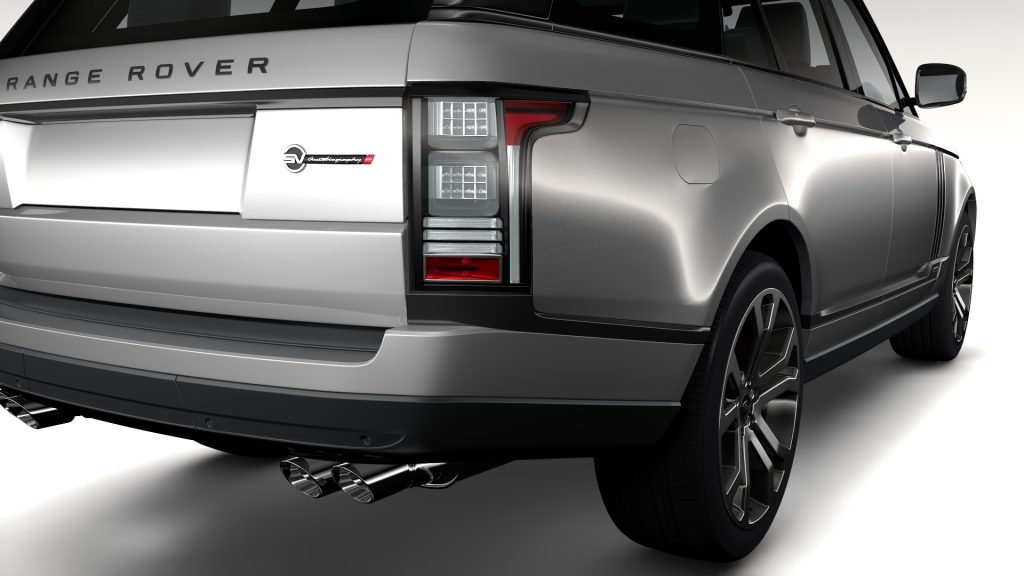 Range Rover SVAutobiography Dynamic LWB 2017 3D Model - FlatPyramid