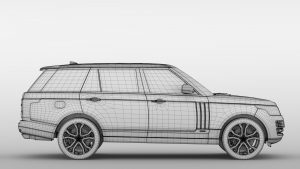 Range Rover SVAutobiography Dynamic LWB 2017 3D Model - FlatPyramid