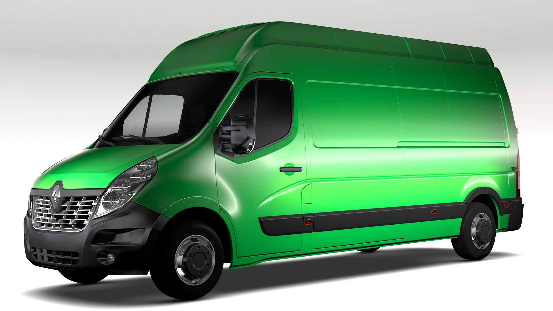 Renault Master L3H3 Van 2017 3D Model – Buy Renault Master L3H3 Van ...