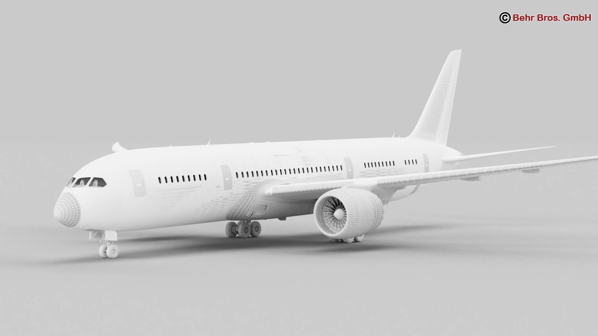 Boeing 787-8 3D Model – Buy Boeing 787-8 3D Model | FlatPyramid