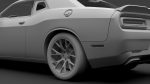 Dodge Challenger SRT Hellcat Go Mangoo 2017 3D Model - FlatPyramid