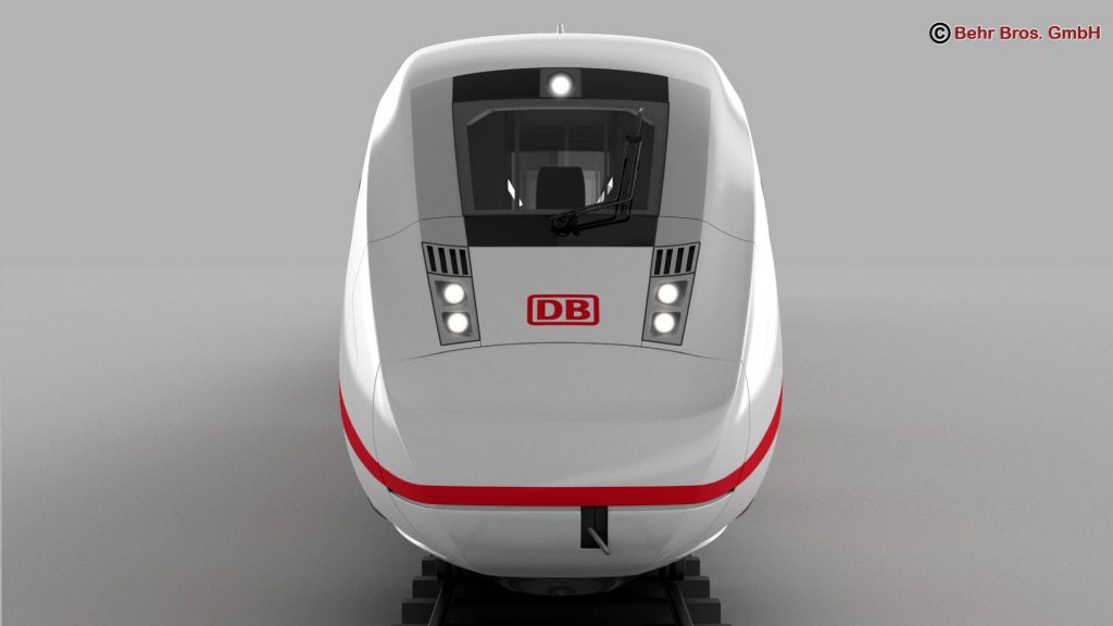 ICE 4 BR412 3D Model - FlatPyramid