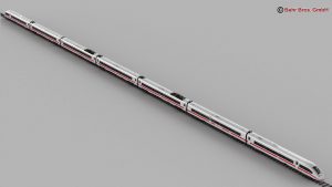 ICE 4 BR412 3D Model - FlatPyramid