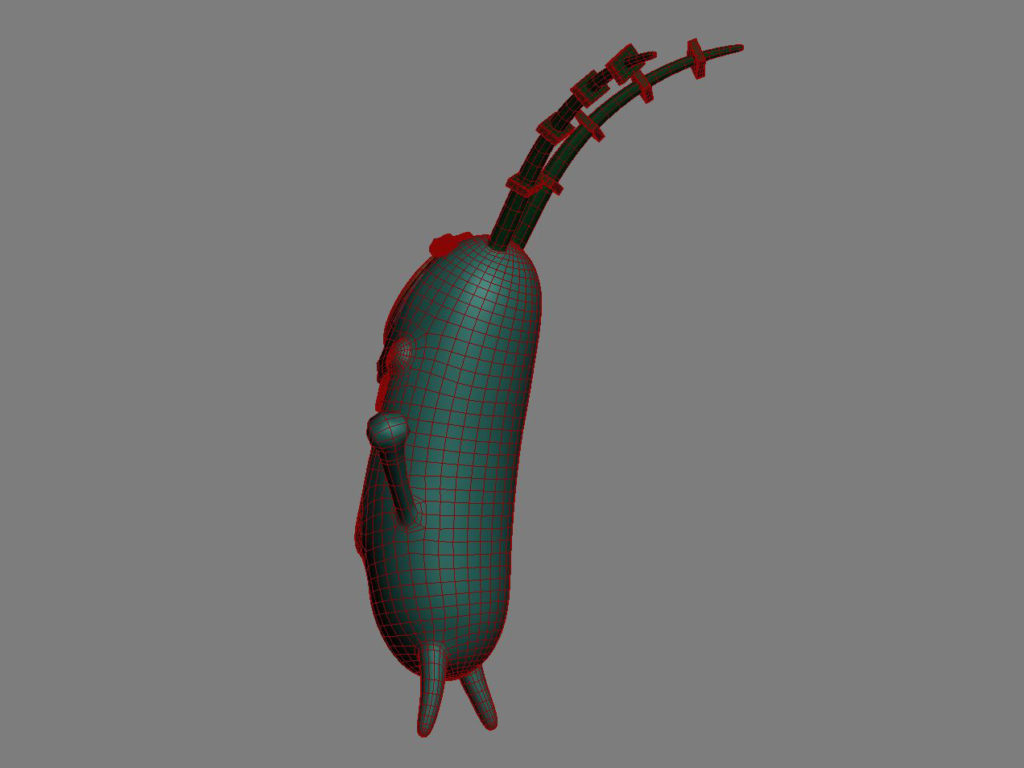 Plankton 3d model. 3D Model - FlatPyramid