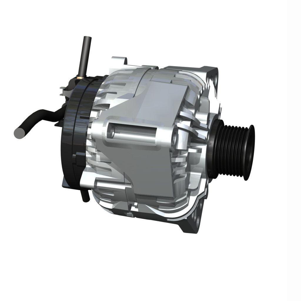 Alternators 3D Model - FlatPyramid