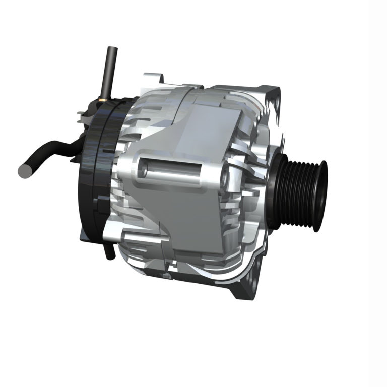 Alternators 3D Model - FlatPyramid