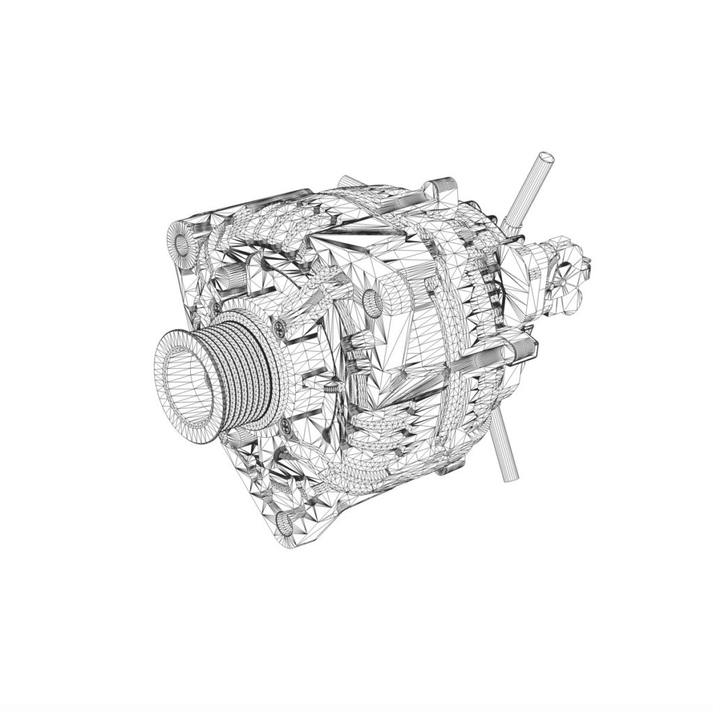 Alternators 3D Model - FlatPyramid