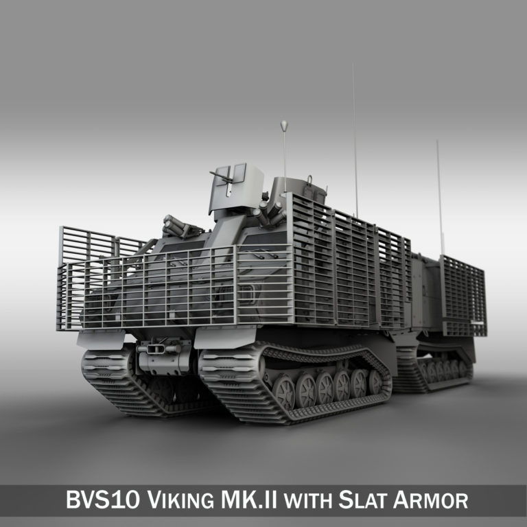 BAE BVS10 Viking Mk II 3D Model - FlatPyramid