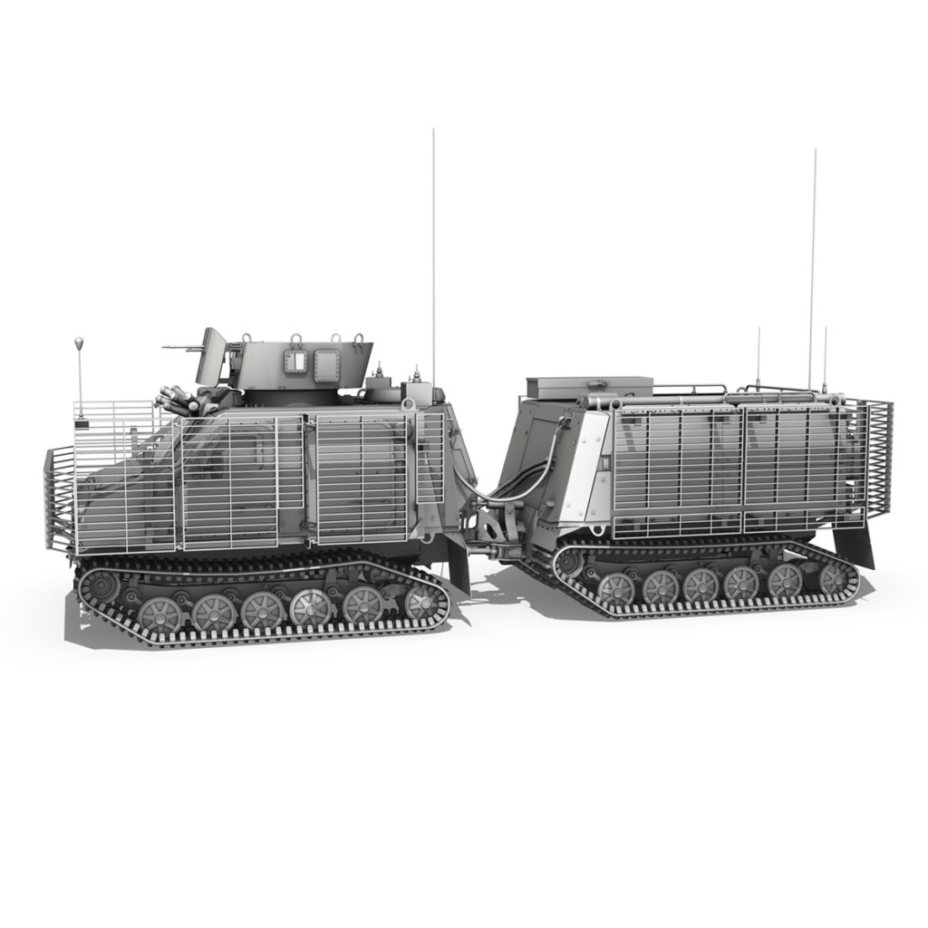 BAE BVS10 Viking Mk II 3D Model - FlatPyramid