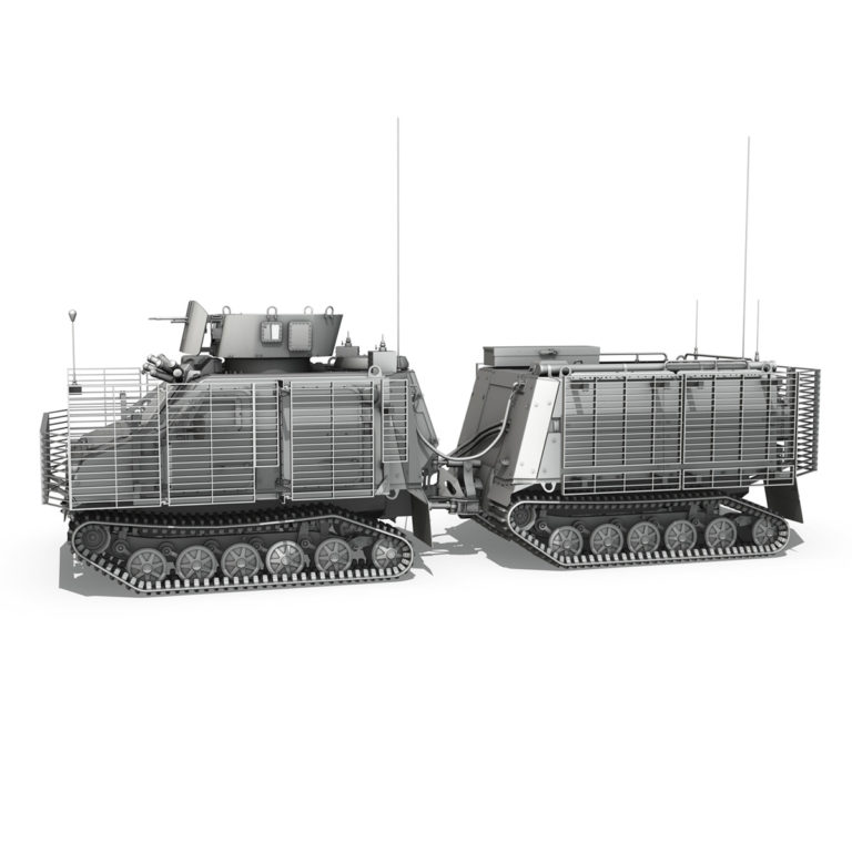 BAE BVS10 Viking Mk II 3D Model - FlatPyramid