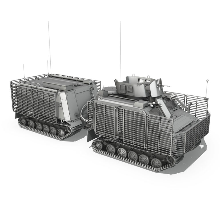 BAE BVS10 Viking Mk II 3D Model - FlatPyramid