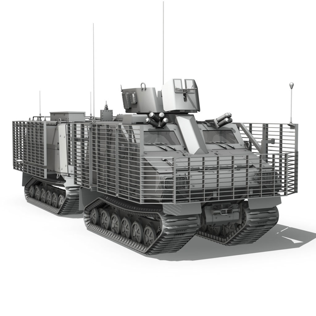 BAE BVS10 Viking Mk II 3D Model - FlatPyramid