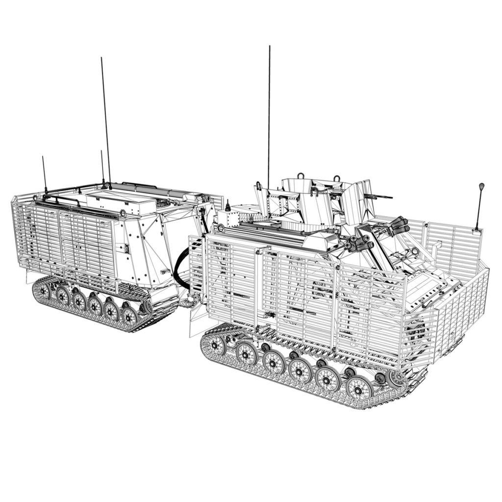 BAE BVS10 Viking Mk II 3D Model - FlatPyramid