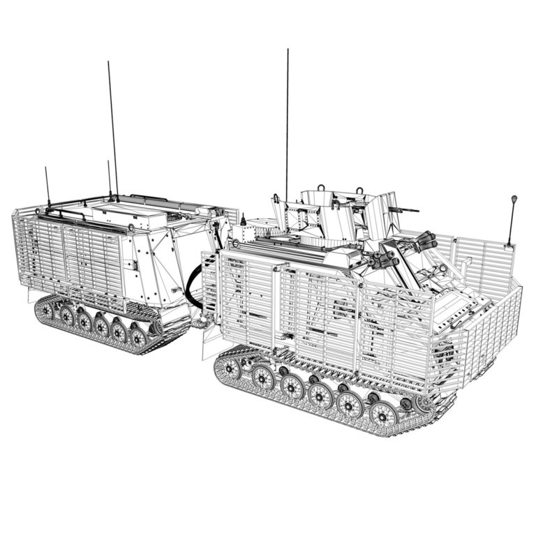 BAE BVS10 Viking Mk II 3D Model - FlatPyramid