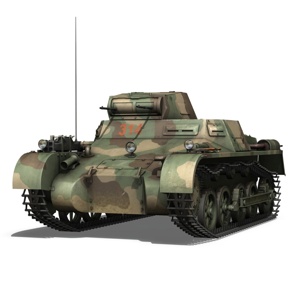 Panzer 1 - PzKpfw 1 Ausf.A - China 3D Model - FlatPyramid