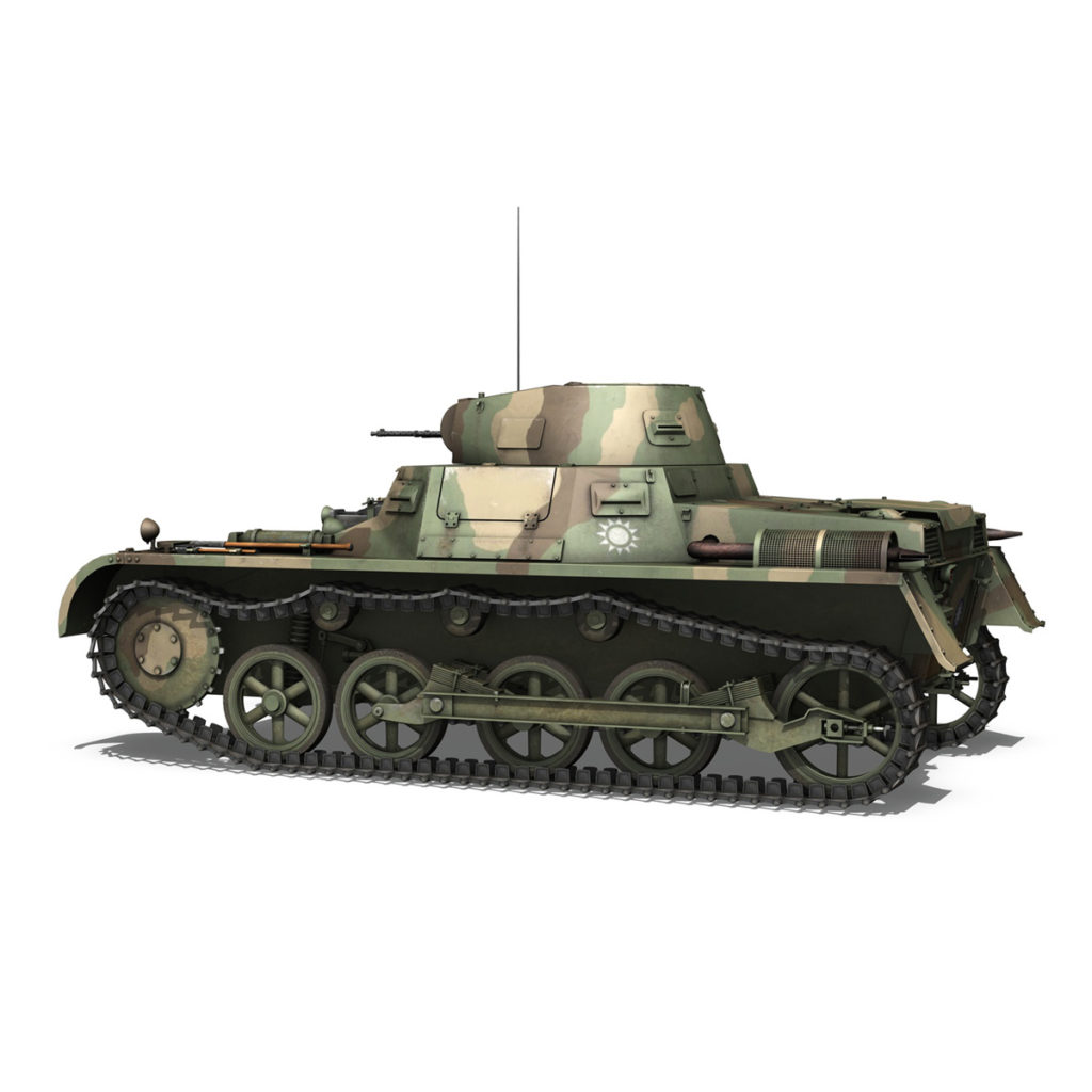 Panzer 1 - PzKpfw 1 Ausf.A - China 3D Model - FlatPyramid