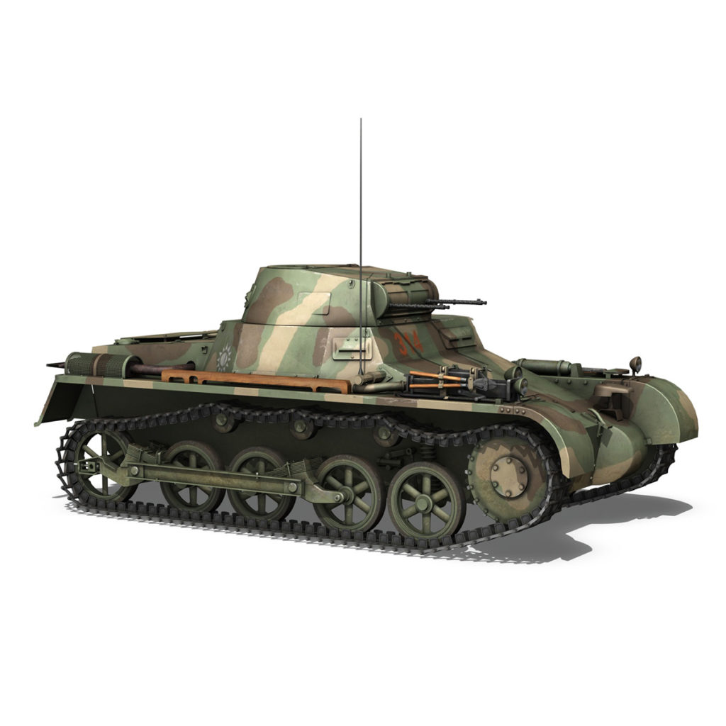 Panzer 1 - PzKpfw 1 Ausf.A - China 3D Model - FlatPyramid