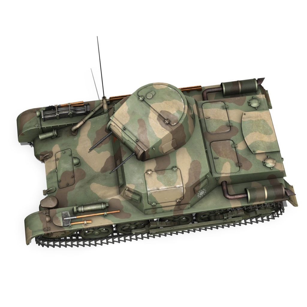 Panzer 1 - PzKpfw 1 Ausf.A - China 3D Model - FlatPyramid