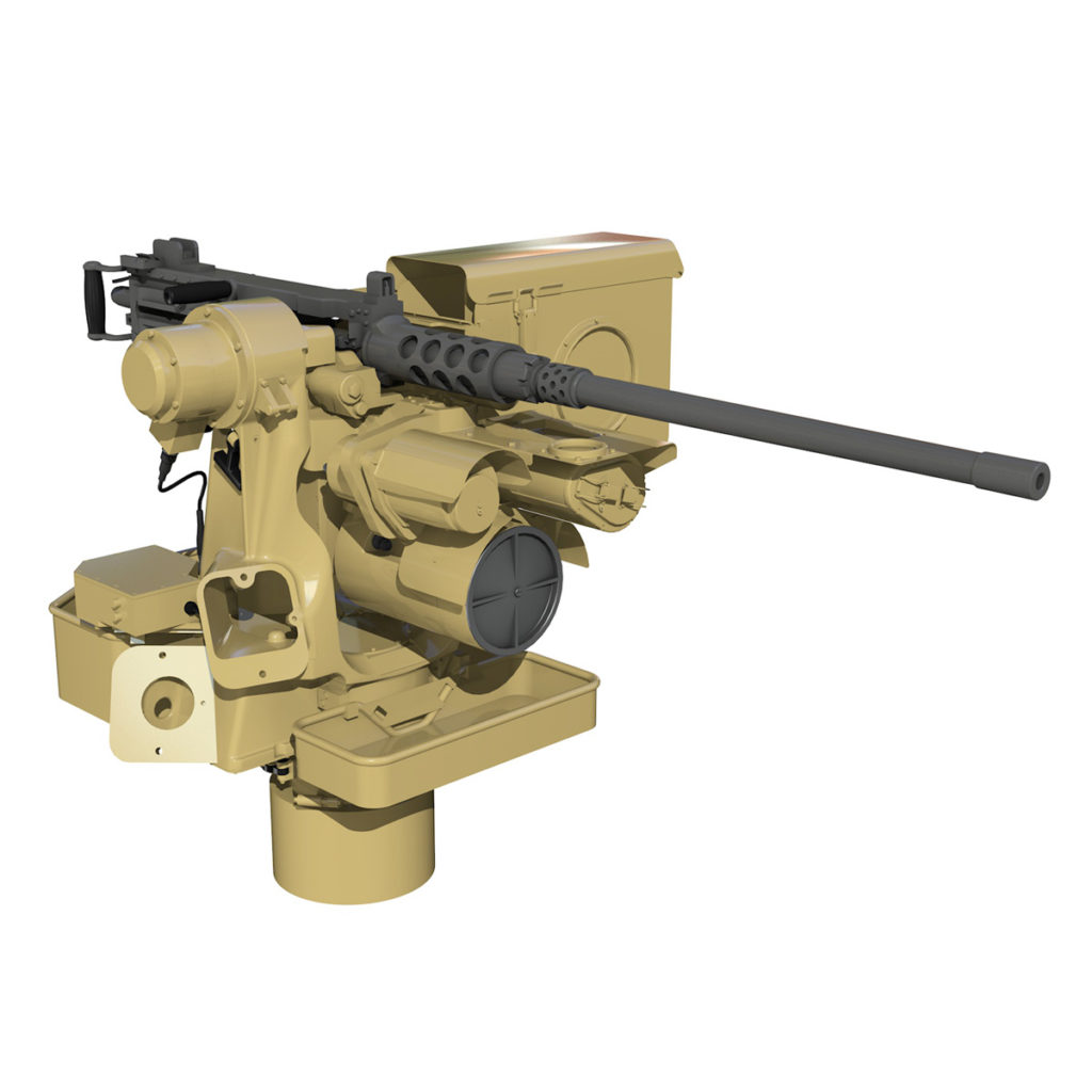 Kongsberg Protector M151 RWS 3D Model - FlatPyramid