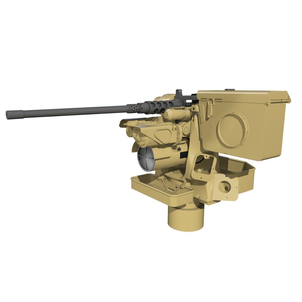 Kongsberg Protector M151 RWS 3D Model - FlatPyramid