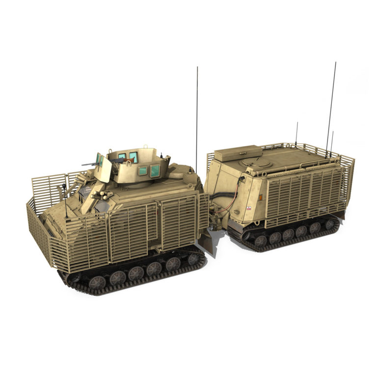 BVS10 Viking MKII - UK Forces 3D Model - FlatPyramid