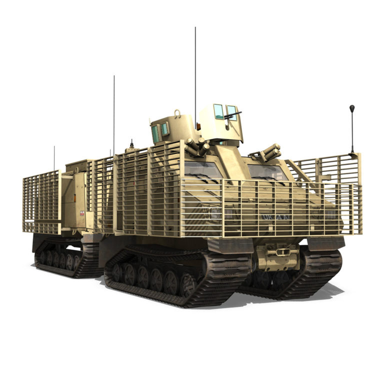 BVS10 Viking MKII - UK Forces 3D Model - FlatPyramid