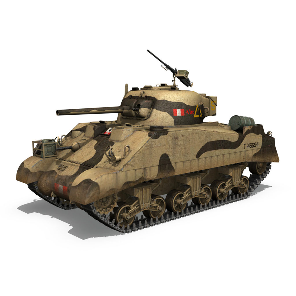 M4 Sherman MK. III - Abe 3D Model - FlatPyramid