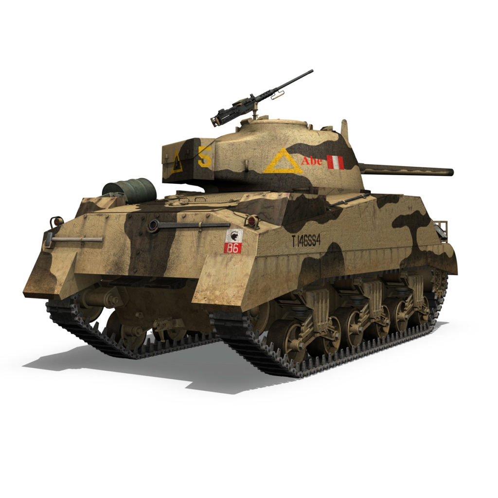 M4 Sherman MK. III - Abe 3D Model - FlatPyramid